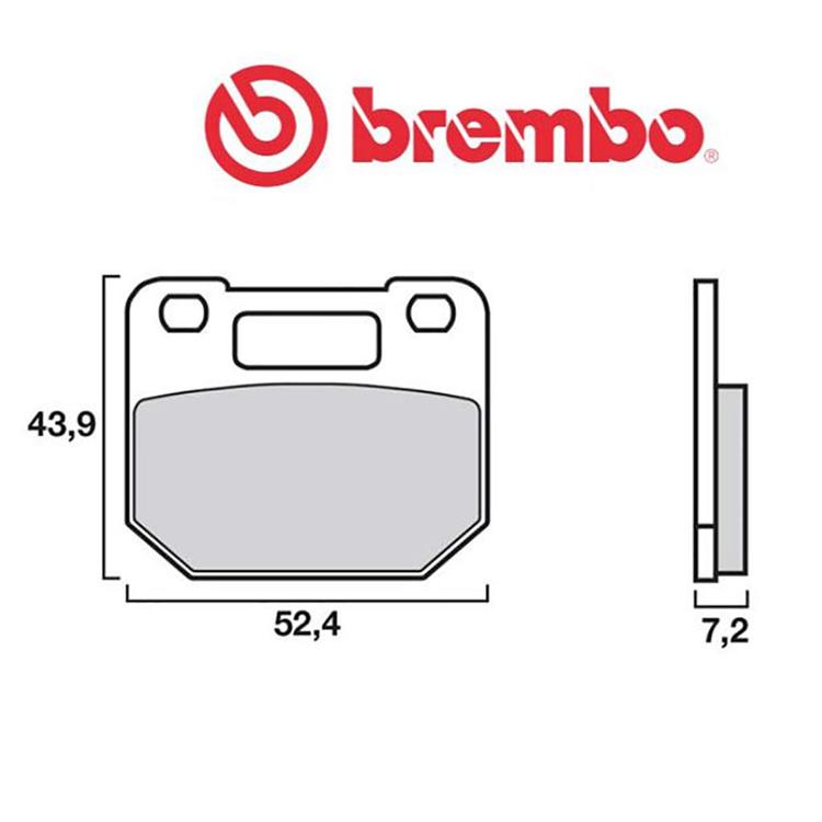 pasticche freno brembo per pinza stage 6 rpm adeline - Evomotor