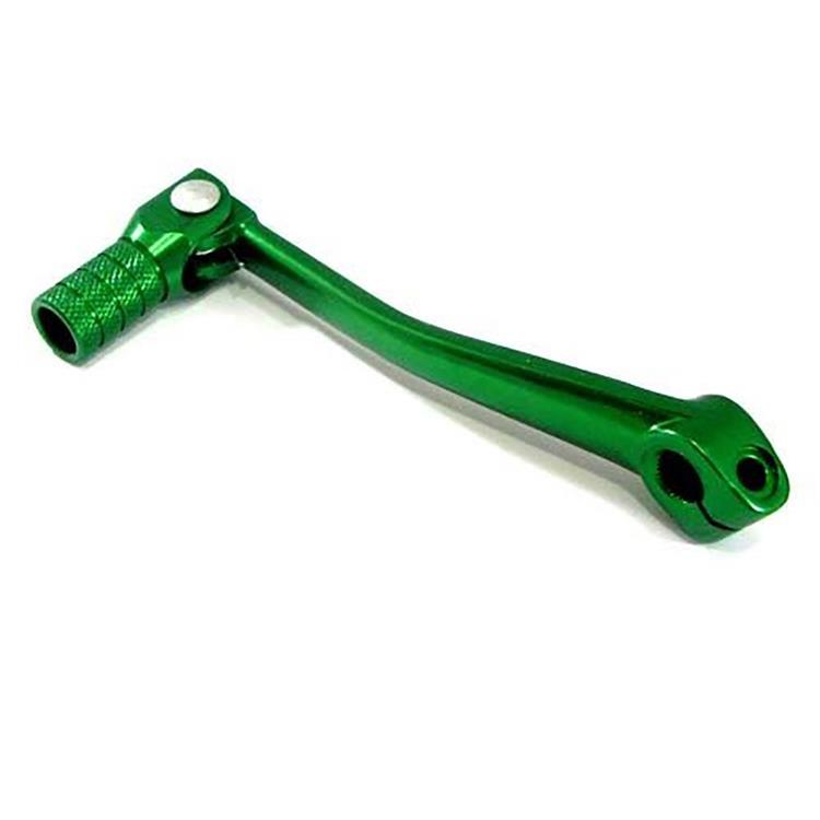 Pedalina cambio pit bike CNC Verde - Evomotor
