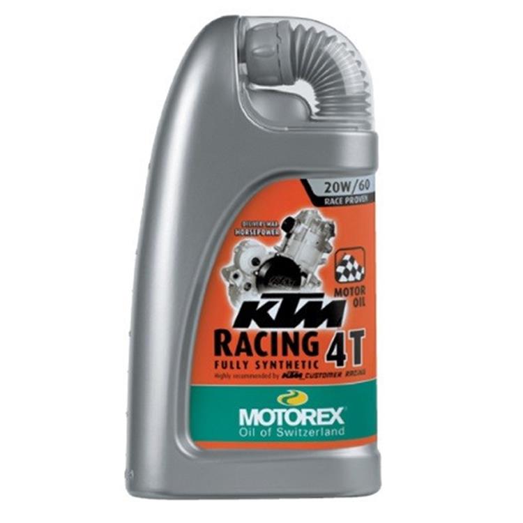 Olio motore Motorex KTM Racing 4T 20W60 racing sintetico (1L) Grandi ...