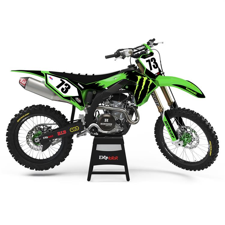 Kit Grafiche Kawasaki Scratch - Evomotor