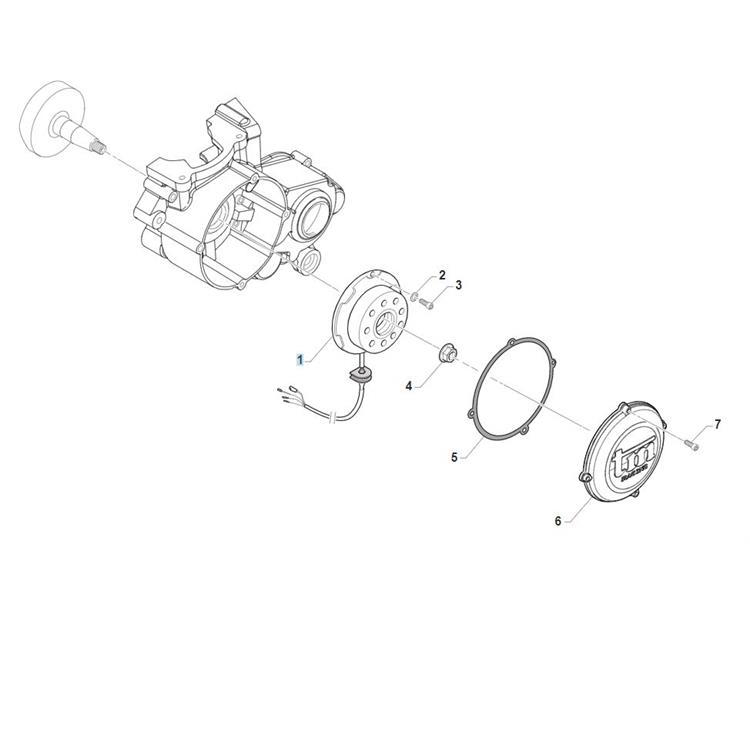 Accensione statore + rotore - TM 85 MX - 2015 2022 - Evomotor