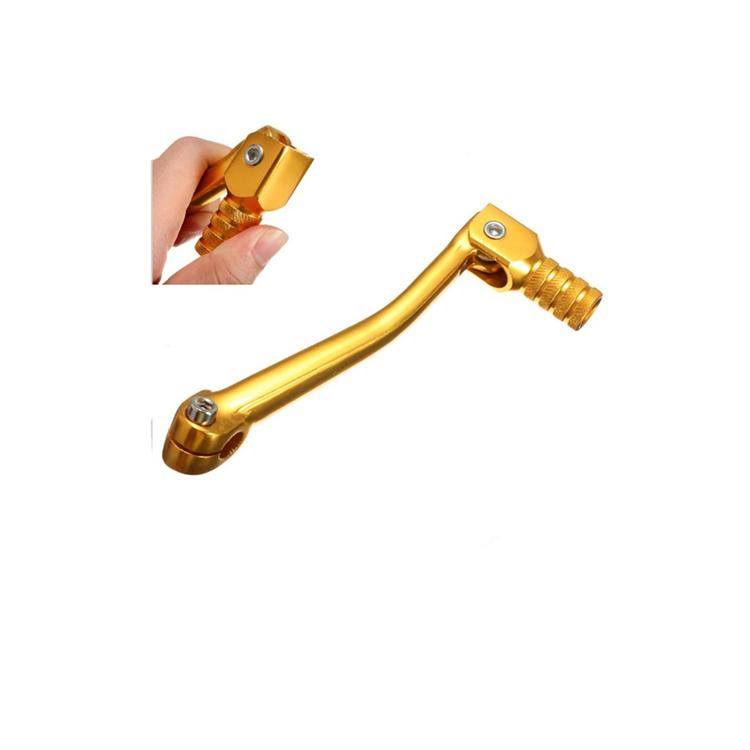 Pedalina cambio pit bike CNC oro - Evomotor