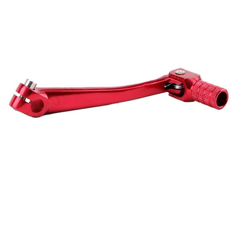 Pedalina cambio pit bike CNC Rosso - Evomotor