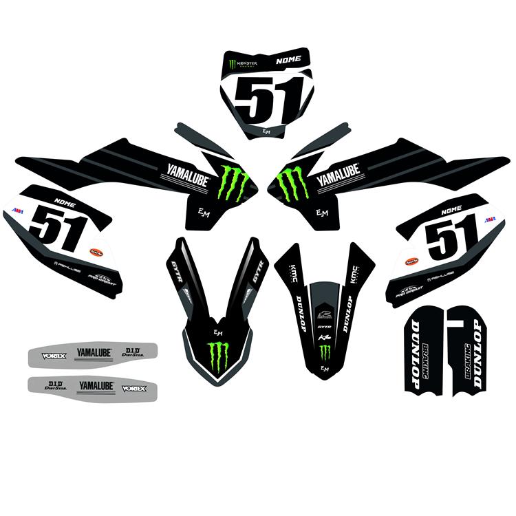Kit grafiche - KTM SX 65 - Monster Grigio - Evomotor