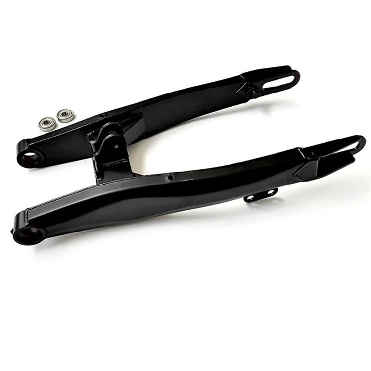 Forcellone in acciaio - pitbike - corto 38 cm - perno ruota 15 - Evomotor