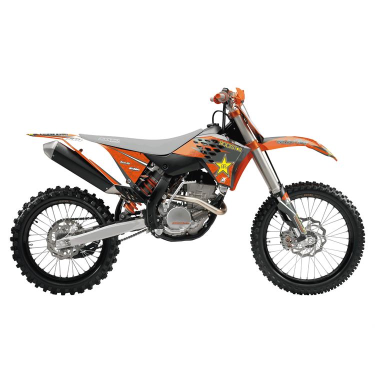 Kit grafiche KTM 450 EXC-F (08-11) Rockstar Energy - Evomotor